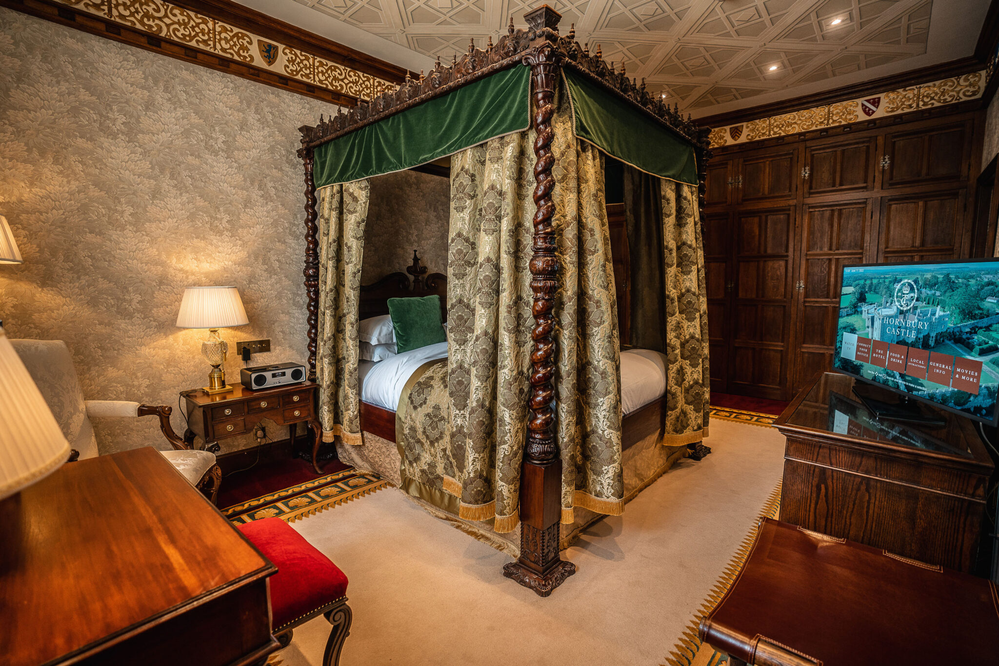 Stay in a Castle – Thornbury Castle Hotel Rooms